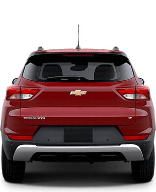 Chevrolet Trailblazer 2020-2023 Dimensions Rear View