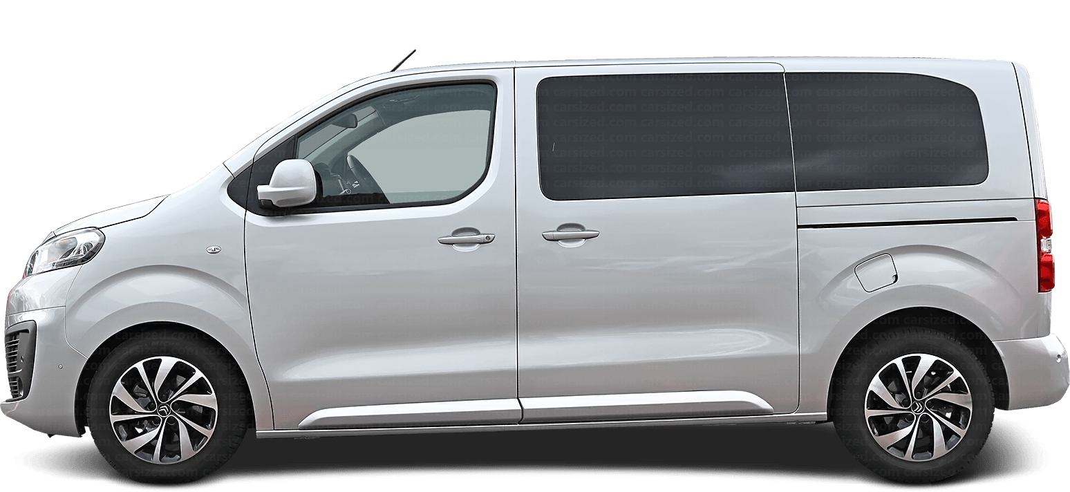 Dimensions: Citroën SpaceTourer 2016-2024 vs. Porsche Macan 2014-2018