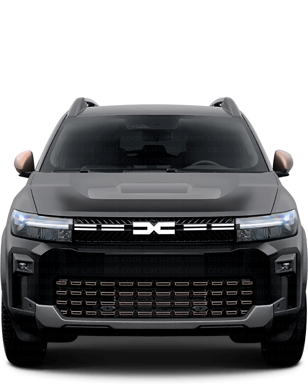 Dimensiones: Dacia Bigster 2024-presente vs. Dacia Duster 2017-2021