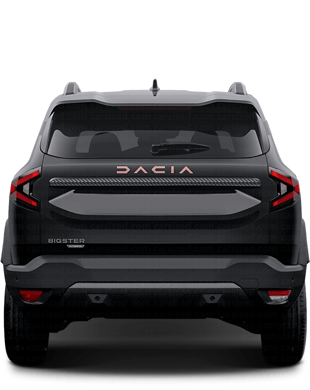 Dimensioni: Dacia Duster 2017-2021 vs. Dacia Bigster 2024-presente