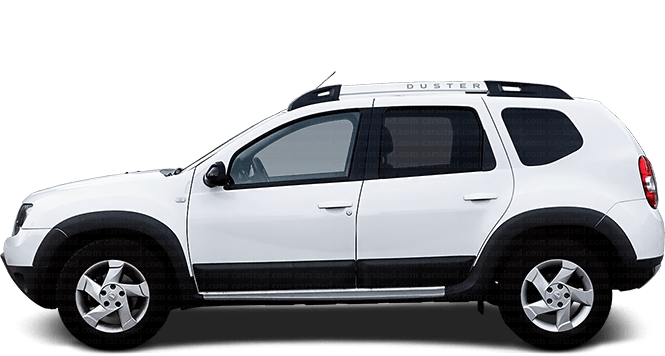 Dimensiones: Ford Explorer 2015-2019 vs. Dacia Duster 2013-2017