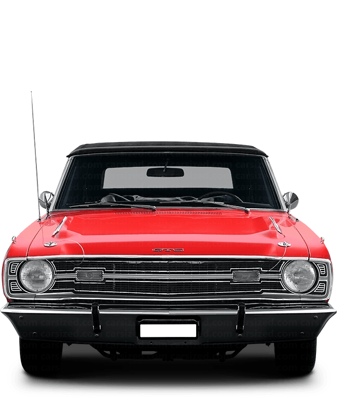 Dimensions: Dodge Dart 1969-1969 vs. Mercedes-Benz AMG GT 2023-present