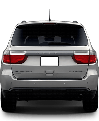 Dodge Durango 2011-2019 Dimensions Rear View