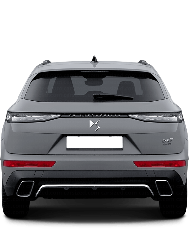 Dimensions: DS 7 Crossback 2022-present vs. Ford Bronco Sport 2021-present