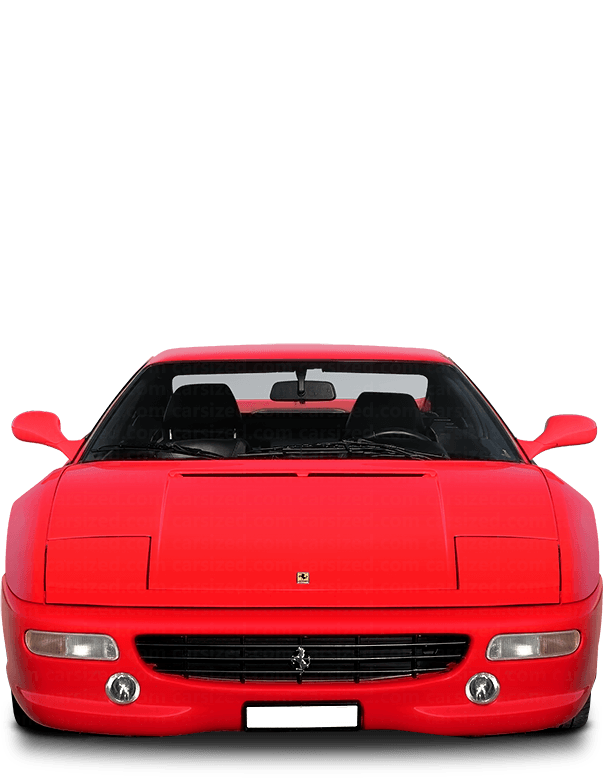 Dimensions: Ford Mondeo 2007-2010 vs. Ferrari F355 1994-1999