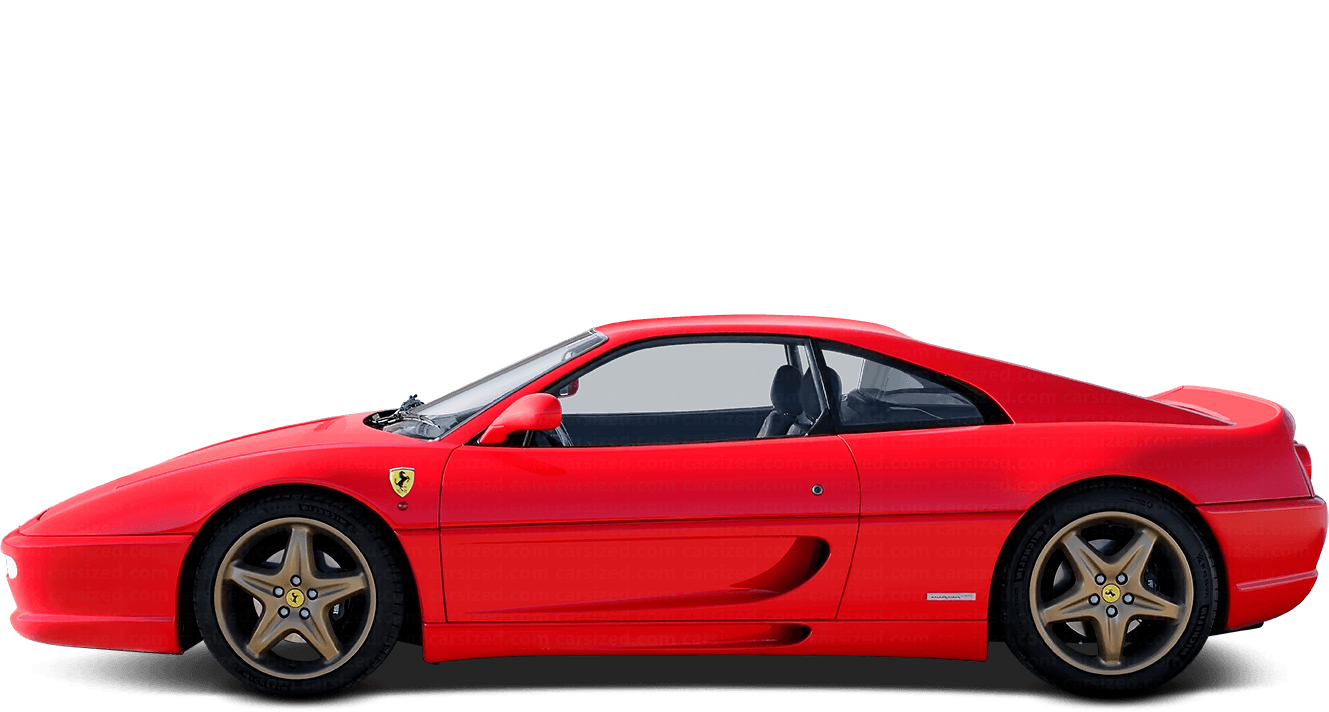 Abmessungen: Ferrari F355 1994-1999 vs. Ford Ka 2002-2006