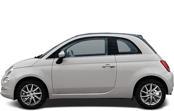 FIAT 500 2015-2019 Dimensions Side View