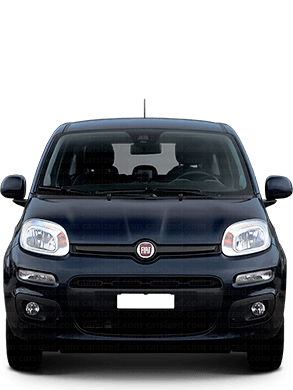 FIAT Panda 2011-2020 Dimensions Front View