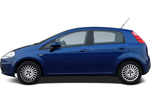 Dimensions: FIAT Punto 2005-2011 vs. Renault Espace 2025-present