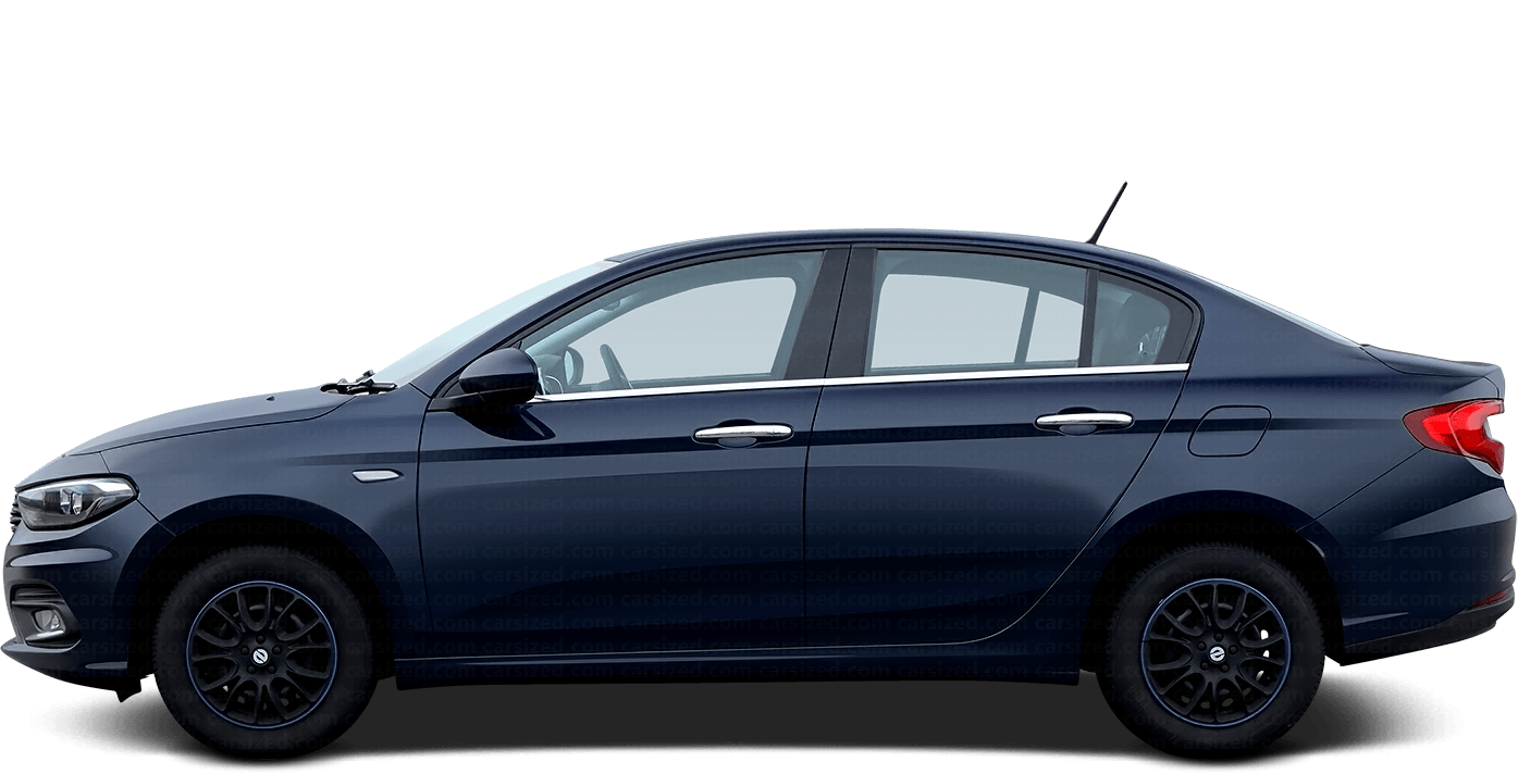 Dimensions: FIAT Tipo 2015-2020 vs. Nissan Patrol 2024-present