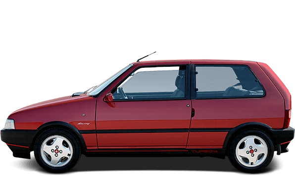 Dimensions: FIAT Uno 1989-1993 vs. Volkswagen T-Cross 2024-present