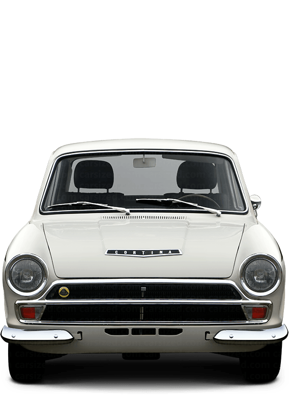 Dimensions: Ford Cortina 1964-1966 vs. Citroën Berlingo 2024-present