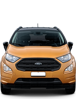 Ford EcoSport 2017-2022 Dimensions Front View