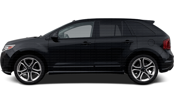 Dimensions: Ford Edge 2010-2014 vs. Nissan Pathfinder 2012-2020