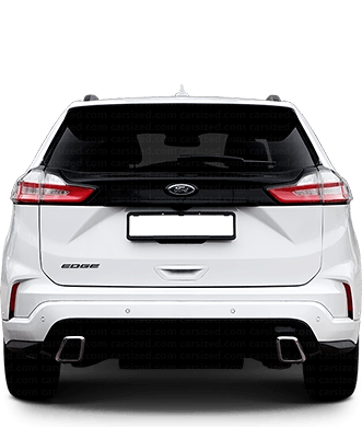 Ford Edge 2014-2020 Dimensions Rear View