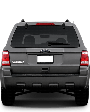 Ford Escape 2007-2011 Dimensions Rear View