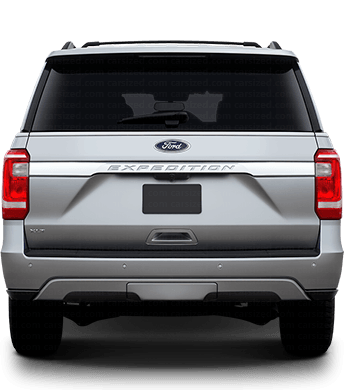 Ford Expedition 2018-2021 Dimensions Rear View