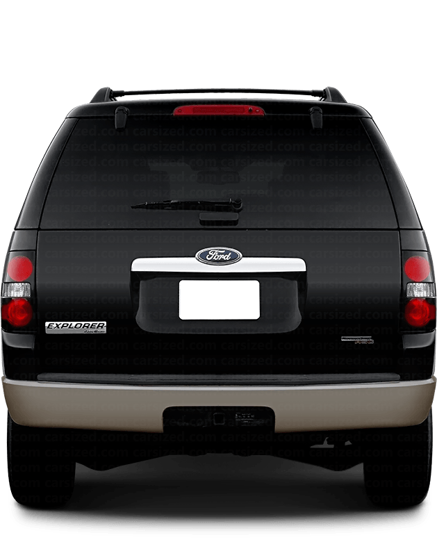 Dimensions: Ford Explorer 2005-2010 vs. Mercedes-Benz E-Class 2017-2020