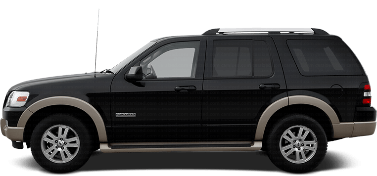 Dimensions: Saab 9-3 2002-2012 vs. Ford Explorer 2005-2010