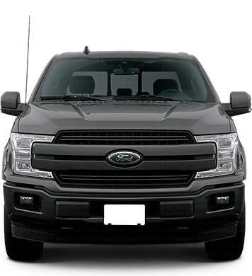 Ford F-150 2014-2020 Dimensions Front View