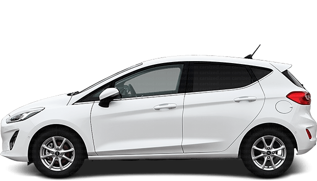 Ford Fiesta 2017-present Dimensions Side View