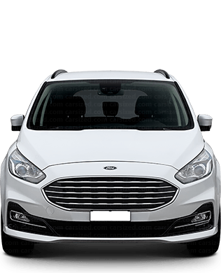 Dimensions: Mercedes-Benz AMG GT 2023-present vs. Ford Galaxy 2015-present