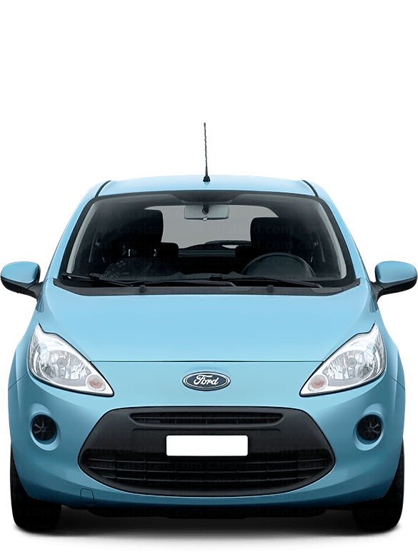 Dimensions: Seat Arona 2017-present vs. Ford Ka 2008-2016