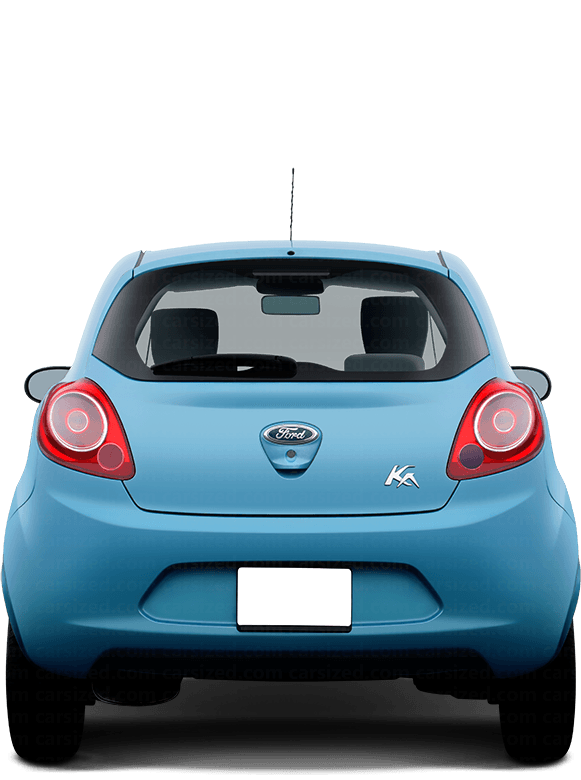 Dimensions: Volkswagen Up! 2011-2016 vs. Ford Ka 2008-2016