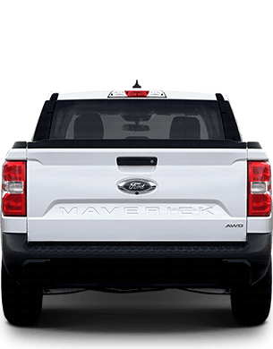 Ford Maverick 2021-presente Dimensiones Vista trasera