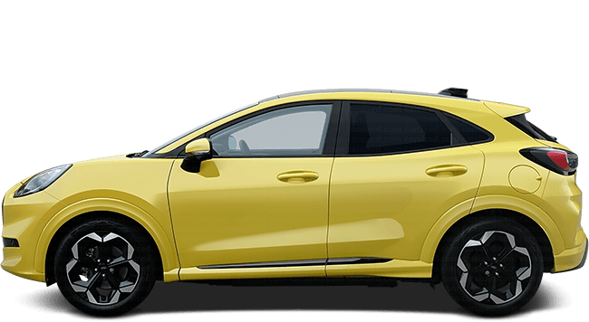 Dimensions: Ford Puma 2024-present vs. Tesla Model Y 2025-present