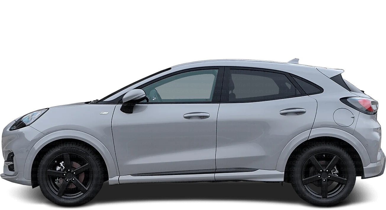 Dimensions: Ford Focus 2022-present vs. Ford Puma 2019-present