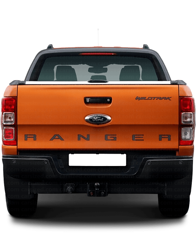 Abmessungen: Toyota Hilux 2016-2020 vs. Ford Ranger 2011-2019