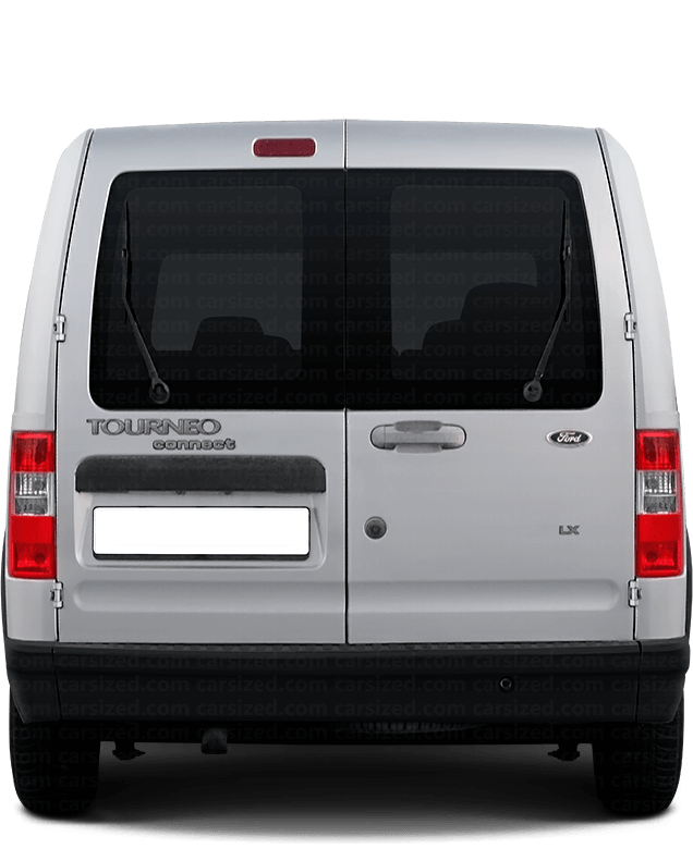 Dimensions: Audi Q6 e-tron 2024-present vs. Ford Tourneo Connect 2002-2006