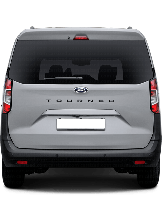 Dimensions: Excalibur Series II 1969-1971 vs. Ford Tourneo Courier 2023 ...