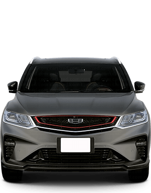 Geely Coolray 2018-2022 Dimensions Front View