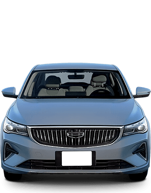 Geely Emgrand 2021-present Dimensions Front View