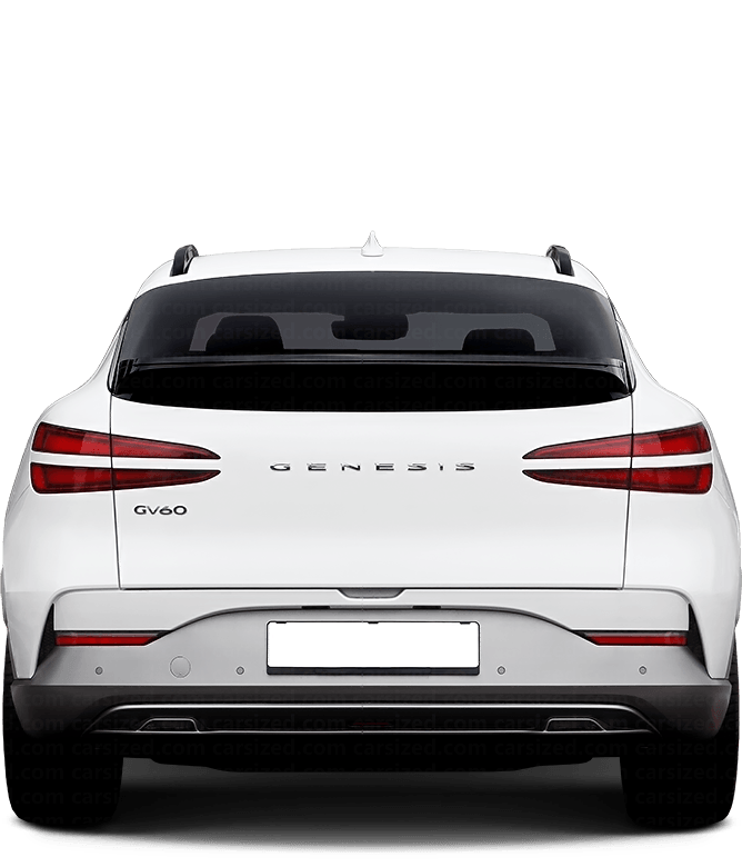 Genesis GV60 2021-presente Dimensiones Vista trasera