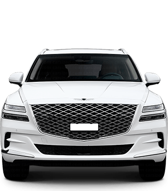 Genesis GV80 2021-present Dimensions Front View