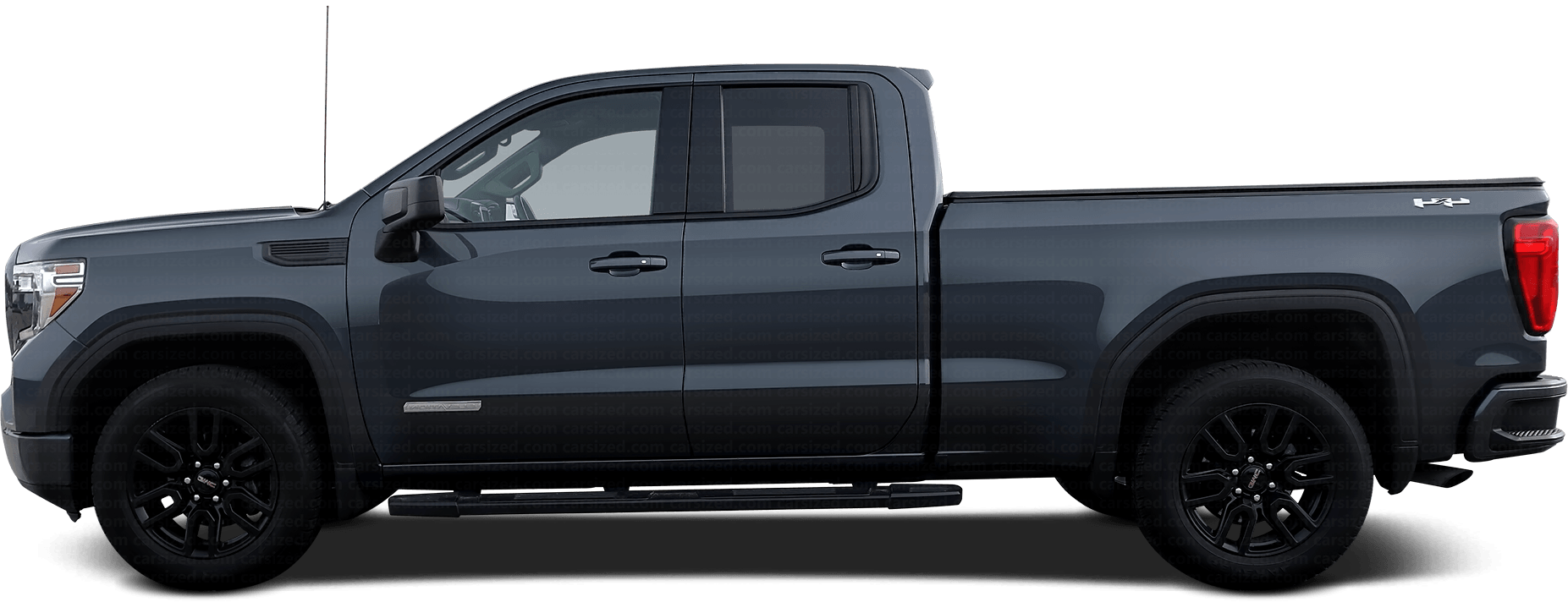 Abmessungen: Haval Jolion 2021-heute vs. GMC Sierra 2018-2022