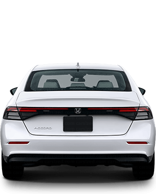 Honda Accord 2023-present Dimensions Rear View