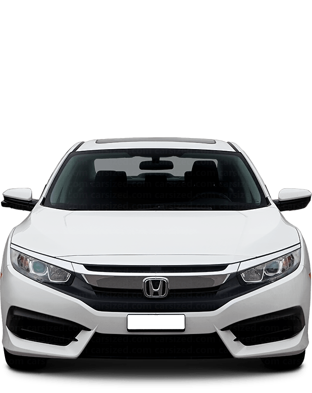 Dimensiones: Honda Civic 2016-2022 vs. Honda City 2014-2019