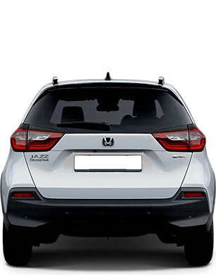 Honda Jazz/Fit 2020-present Dimensions Rear View