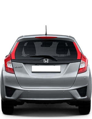 Honda Jazz/Fit 2017-2020 Dimensions Rear View