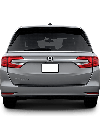 Honda Odyssey 2017-2021 Dimensions Rear View