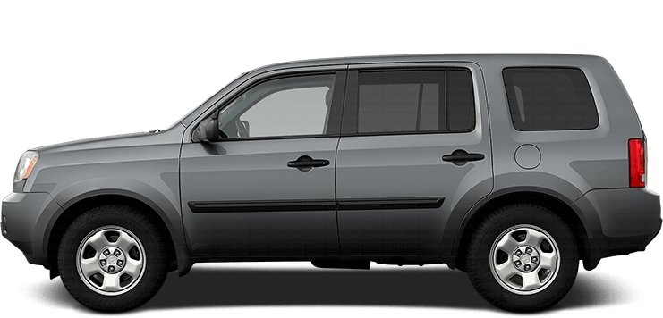 Dimensions: Honda Pilot 2008-2012 vs. Lexus GX 2019-2022