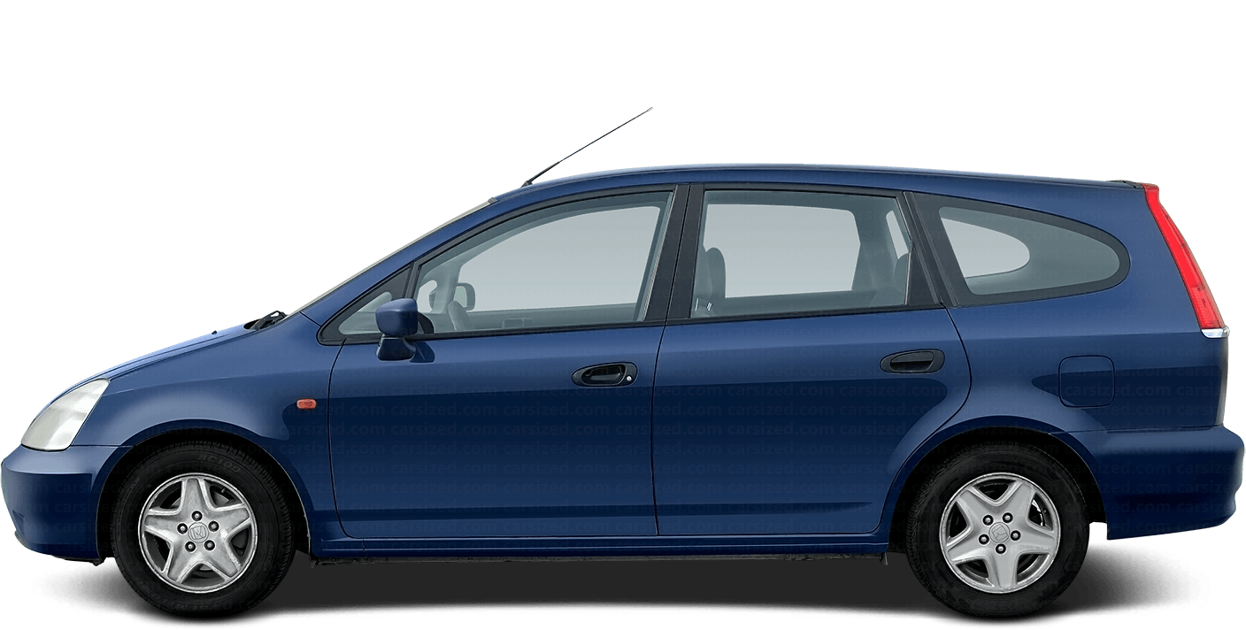 Abmessungen: Honda Stream 2000-2006 vs. Audi A3 2024-heute