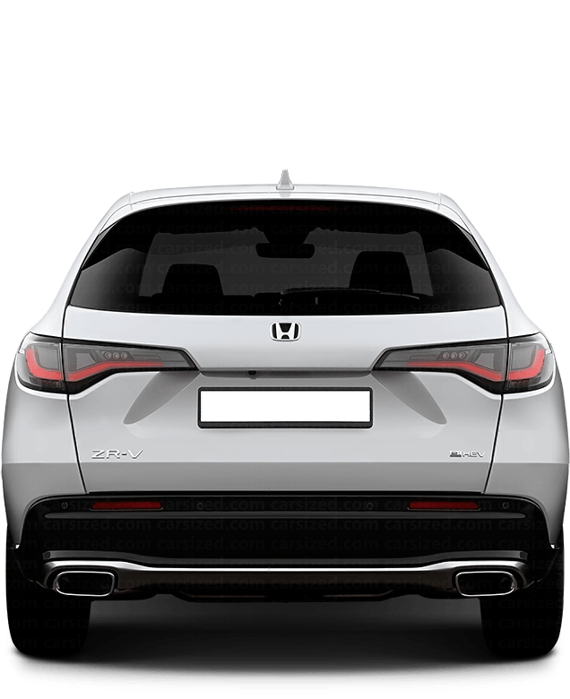 Dimensions: Lexus NX 2021-present vs. Honda ZR-V 2022-present