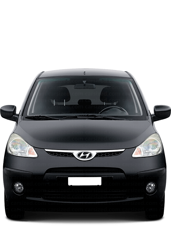 Dimensions: Hyundai i10 2007-2010 vs. Nissan Patrol 2024-present