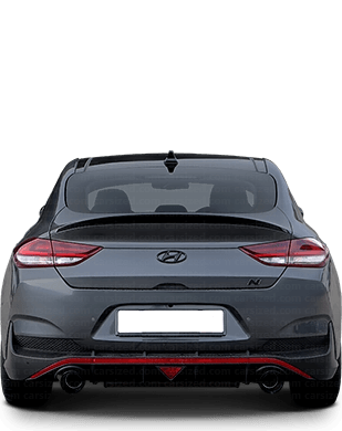 Hyundai i30 2017-2020 Dimensions Rear View