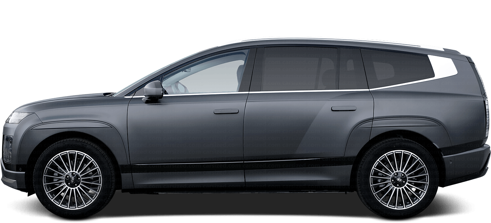 Abmessungen: Volkswagen Atlas 2023-heute vs. Hyundai IONIQ 9 2025-heute